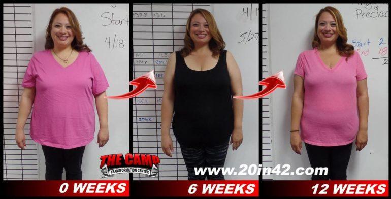 12 Weeks Before & After Photos - The Camp Transformation Center Northridge