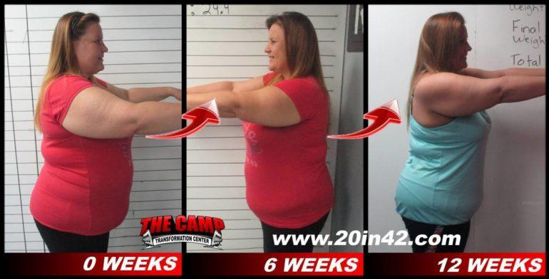 12 Weeks Before & After Photos - The Camp Transformation Center Round Rock